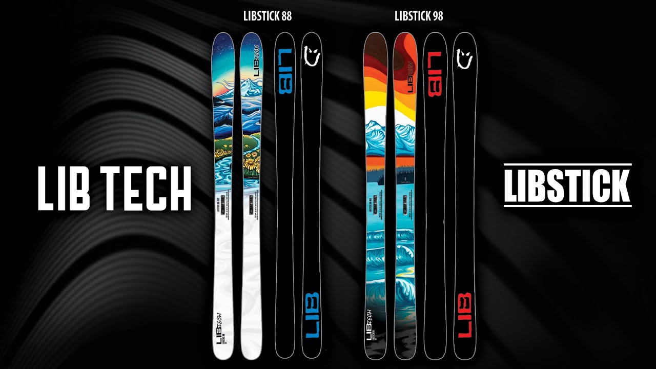 LIBSTICK 88, LIBSTICK 98 | 2022-2023 LIB TECH SKIS - YouTube