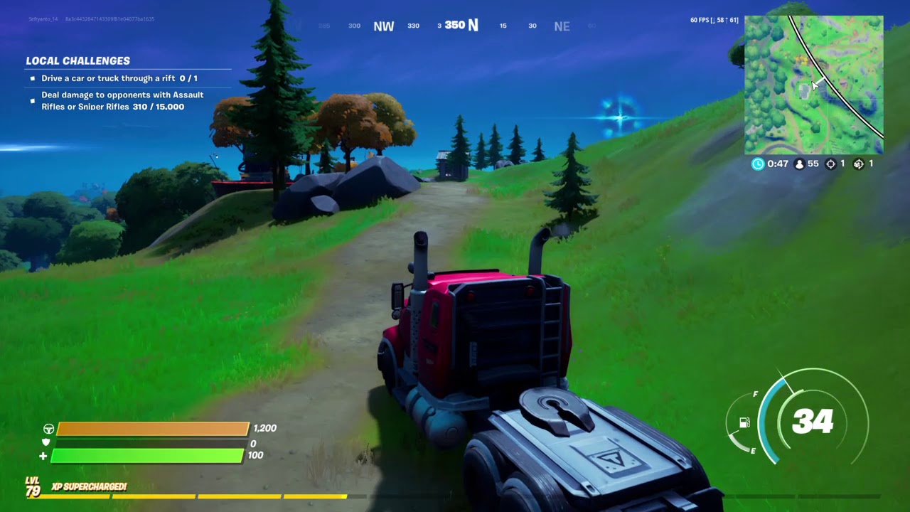 Drive a car or truck through a rift - Chapter 2 Season 4 Week 8 ...