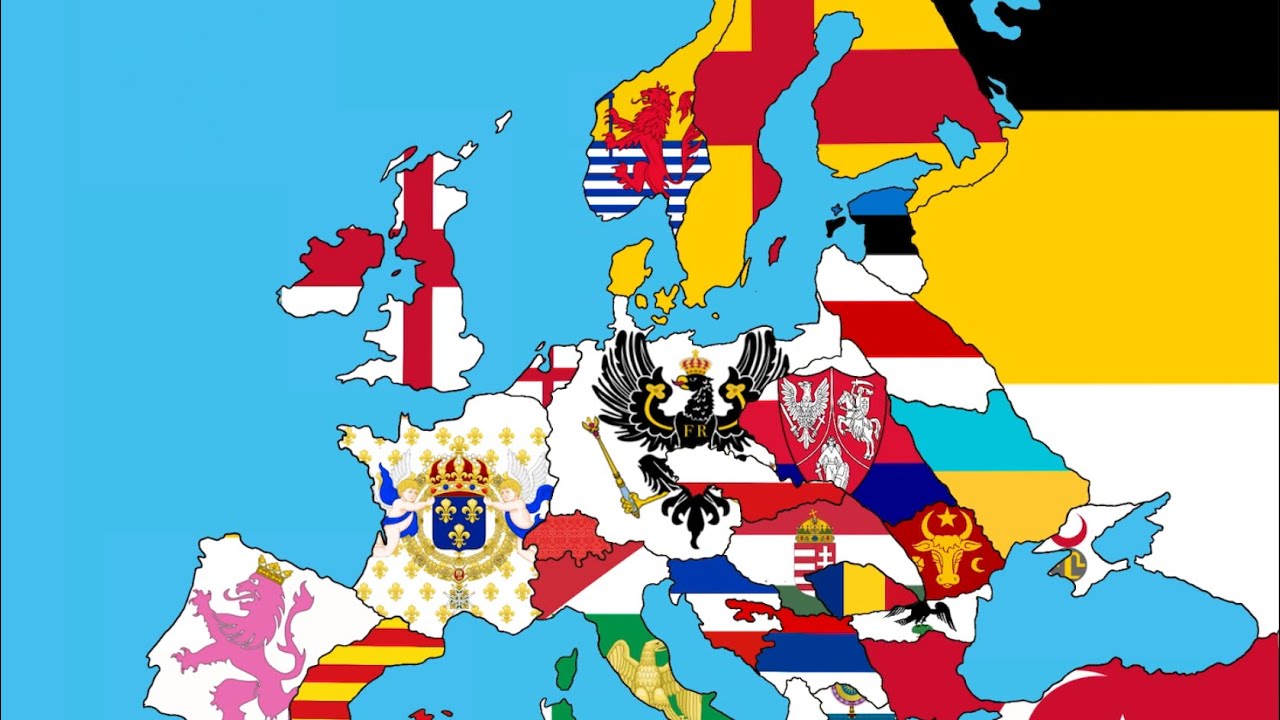 Alternative map of Europe (Part 4) - YouTube