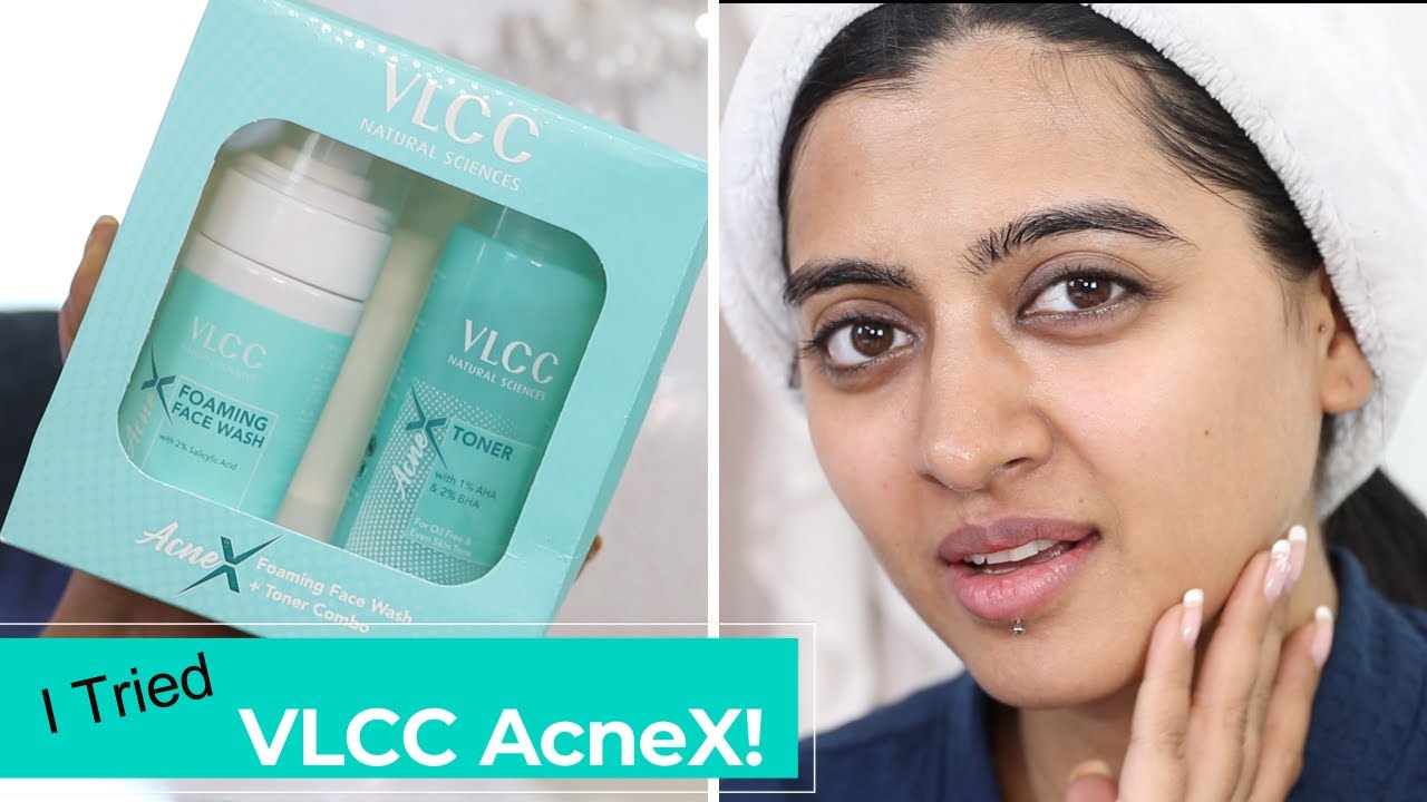 How to Get Glowing Acne Free Skin this Festive Season | VLCC AcneX 2-step combo - YouTube