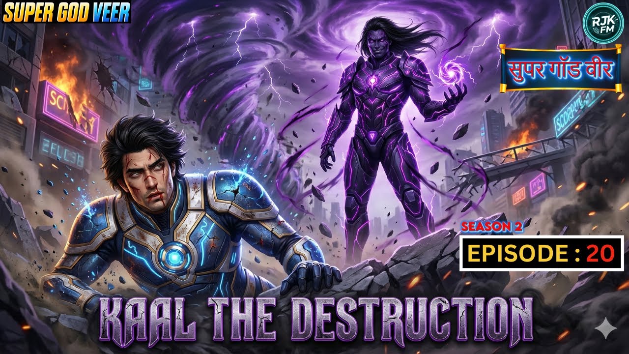 SUPER GOD VEER Season 2 | Episode 20: Kaal the Destruction | RJ KAIF ...