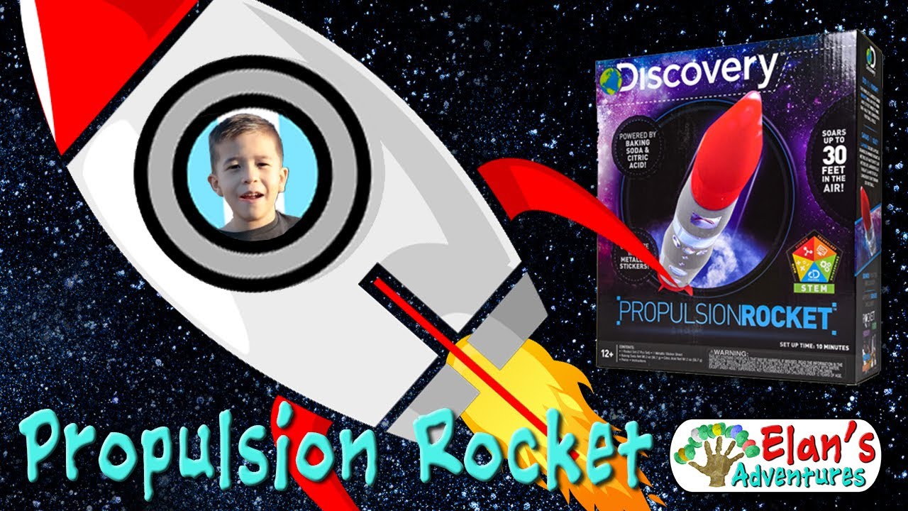 Rocket Launching Fun! (Discovery Propulsion Rocket) STEM - YouTube