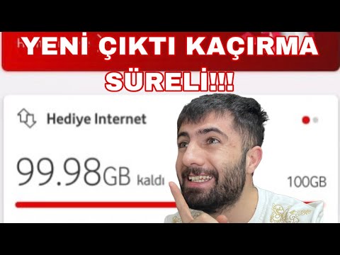vodafone bedava 100GB internet 2026 kaçırma vodafene güncel kampanyaları (YENİ)