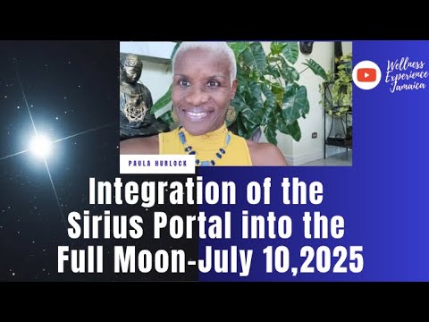 Message on the Integration of the Sirius Portal into the Full Moon on July 10,2025 - YouTube