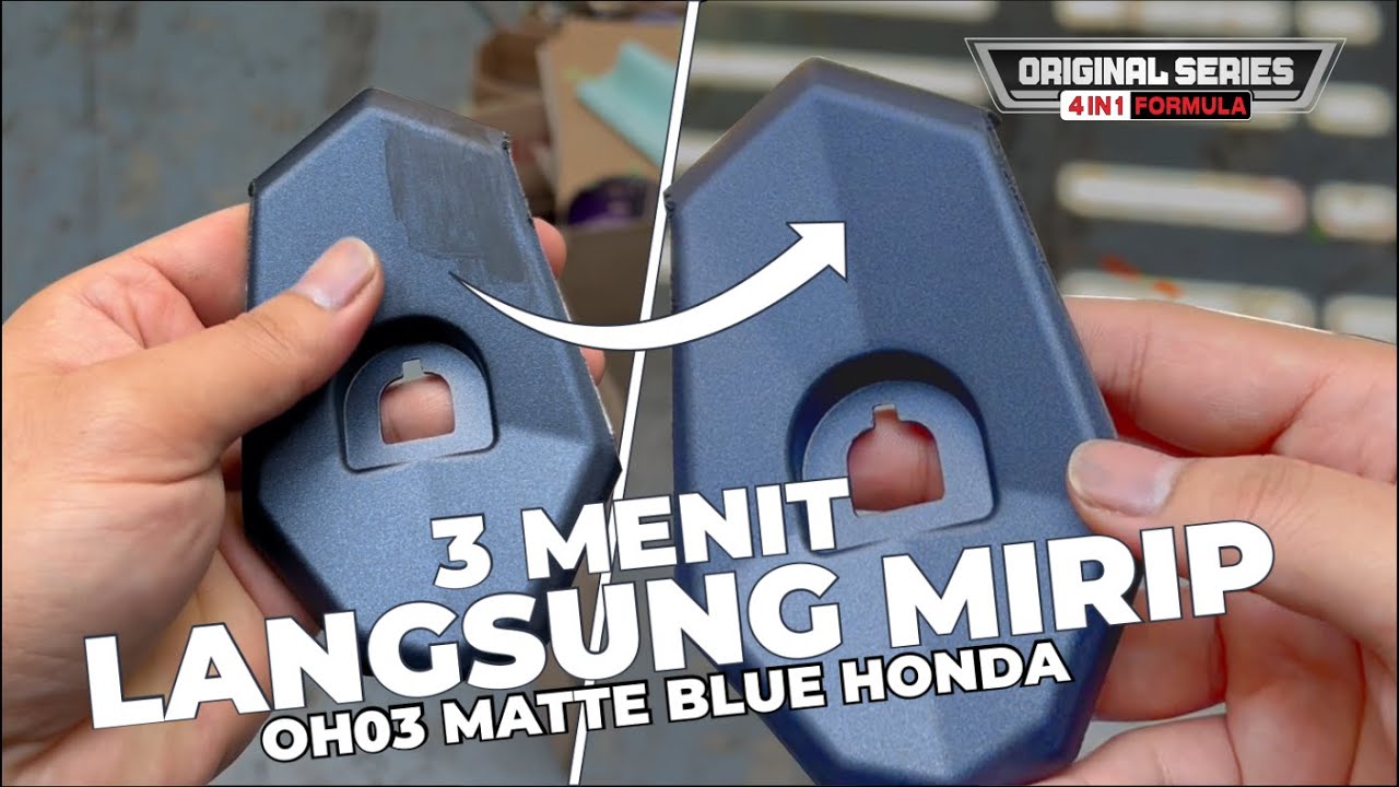 CARA CEPAT SOL BODY ORIGINAL MATTE BLUE HONDA | SAPPORO ULTIMATE - YouTube