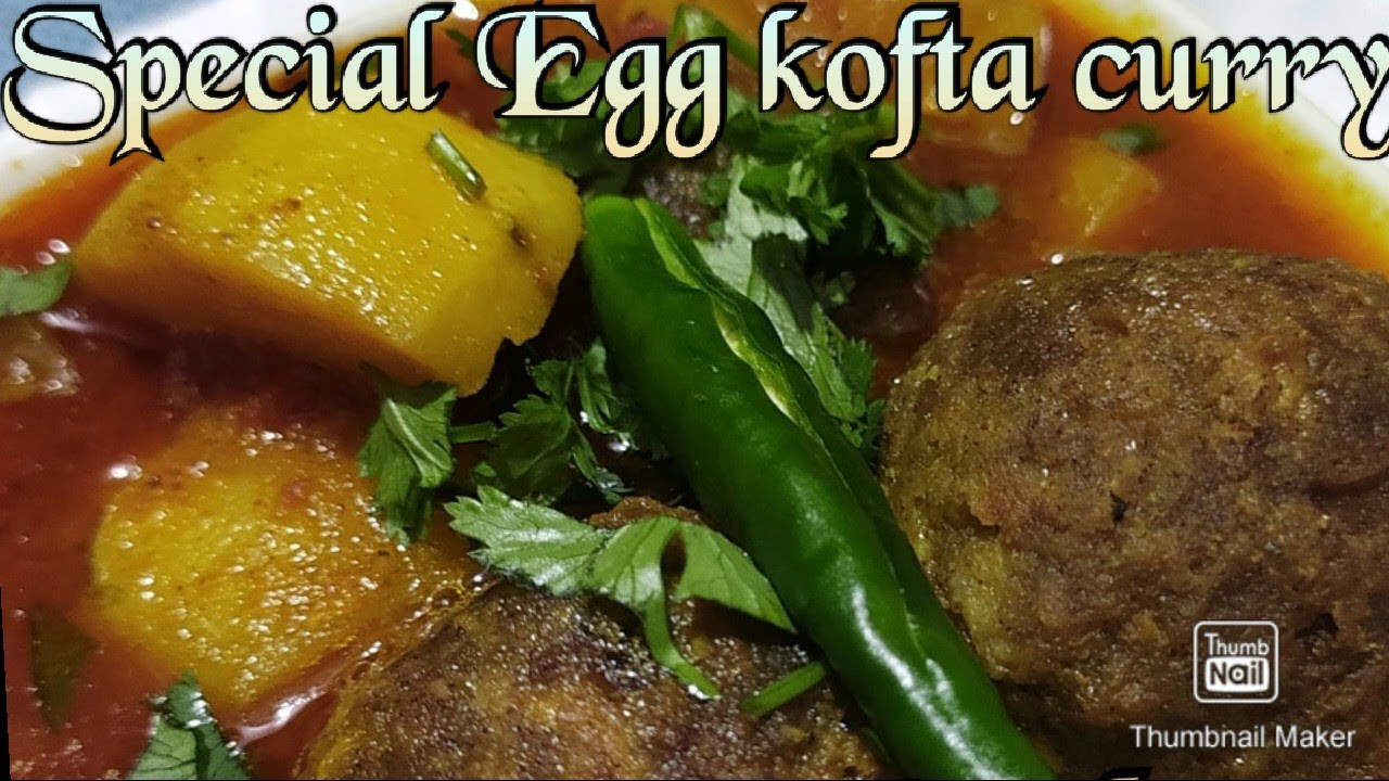 Special Egg kofta curry, नया तरीका का अंडा करी - YouTube