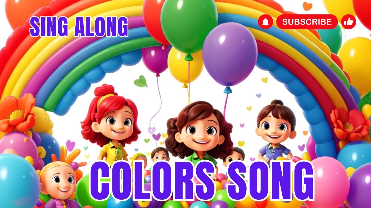 Colors song | color rhyme |kids song | kids learning | learning song ...