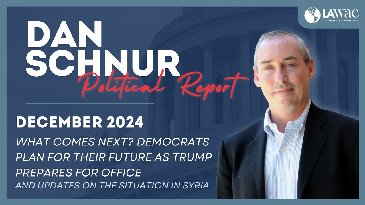 The Dan Schnur Political Report: December 2024 - YouTube