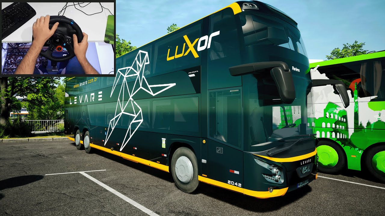 Paris to Reims - Fernbus Simulator | Logitech g29 gameplay - YouTube