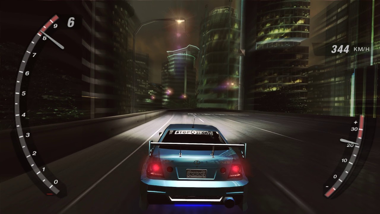 NFS Underground 2: Bayview Bridge in 19.70 with Lexus IS 300 398 kW\540 ...