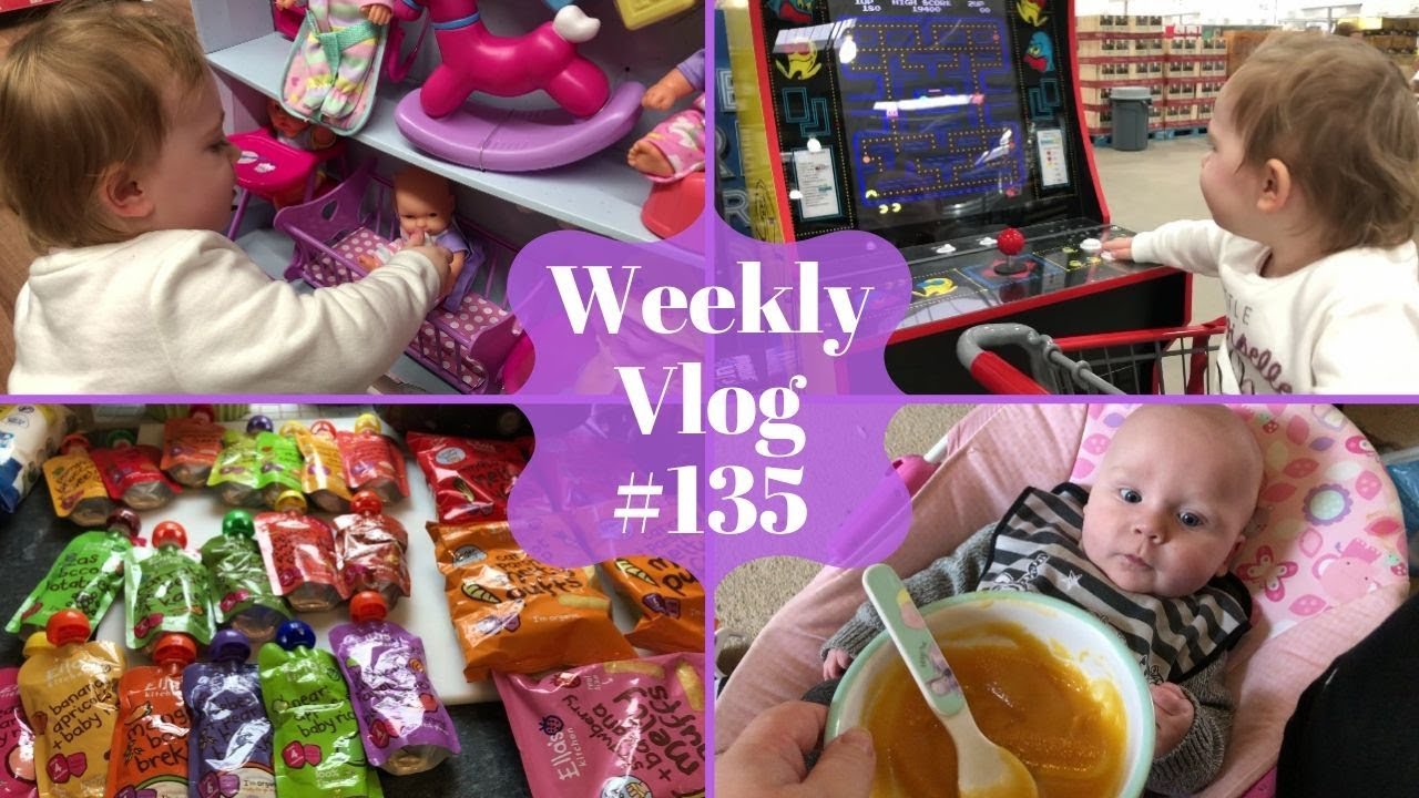 Weekly Vlog #135 - Playing with the children, Shopping at Cosco, ASDA ...