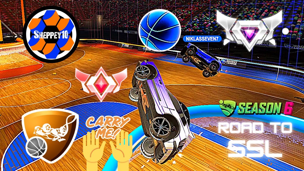 Getting RANKED With An SSL! - Rocket League Hoops Road to SSL #13 - YouTube