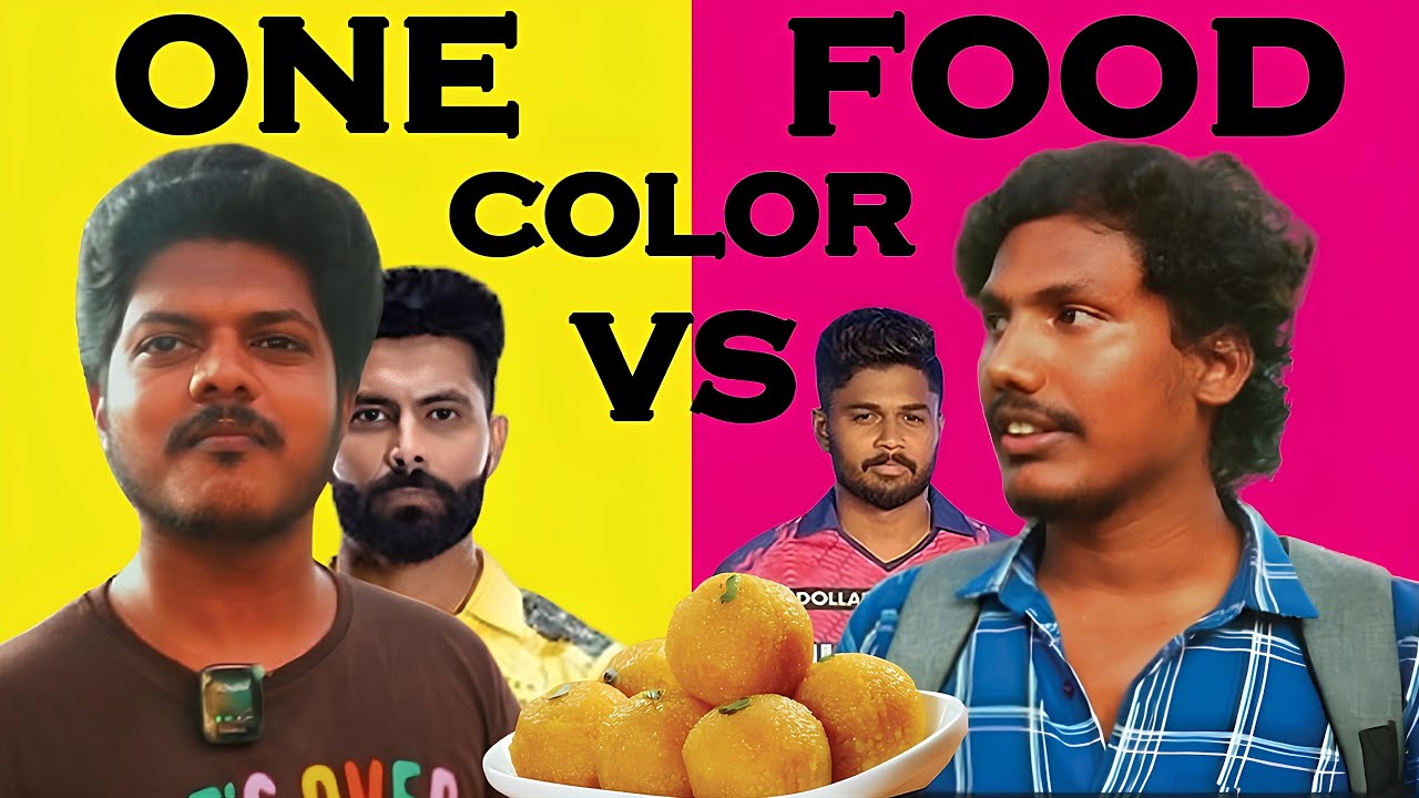 Eating only One Color food Challenge for 2 hours -who is winner?-food ...