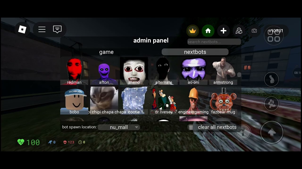 ဘယ် nextbots ကအမြန်ဆုံးလဲ? | Who is the fastest nextbots (nextbots ...