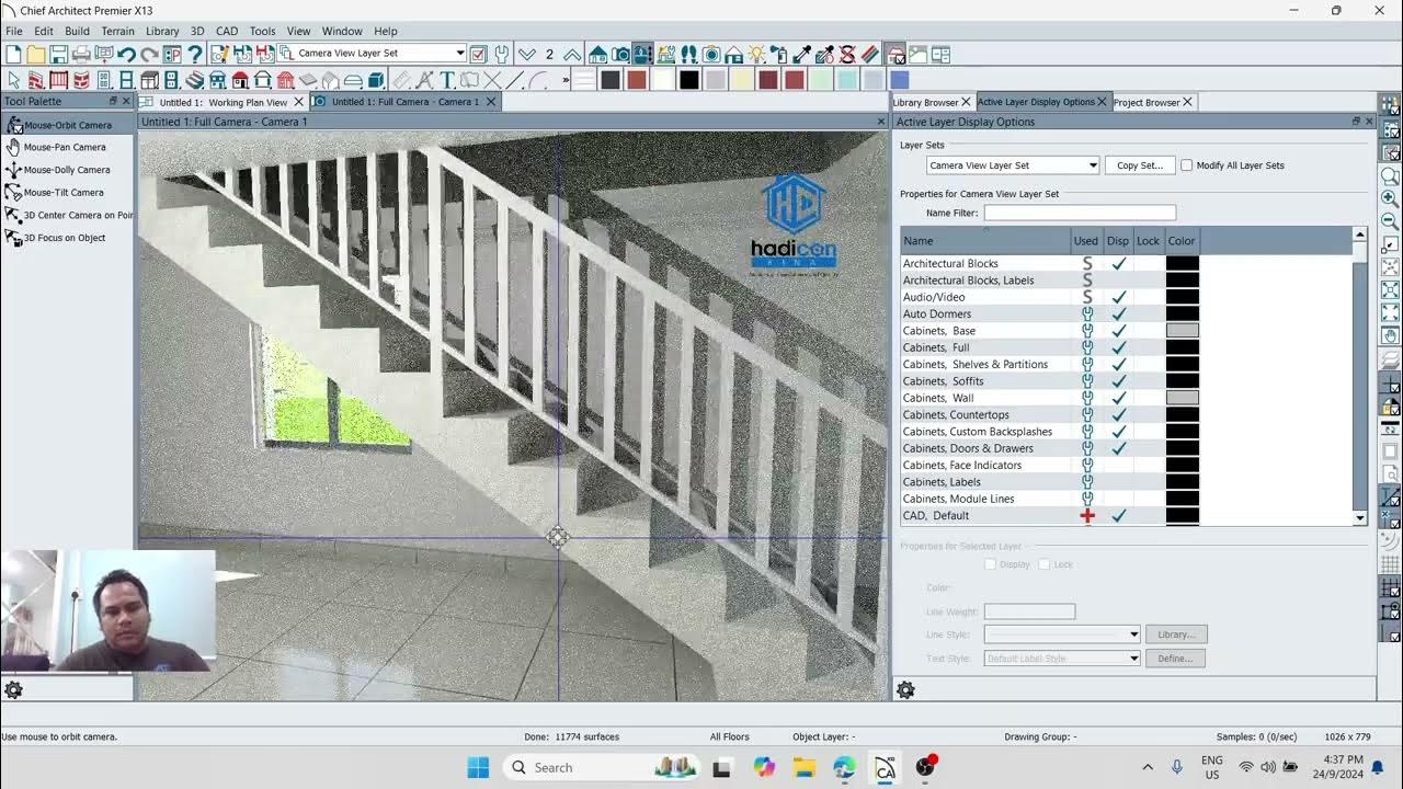 Cara Bina Loteng Dalam Chief Architect - YouTube