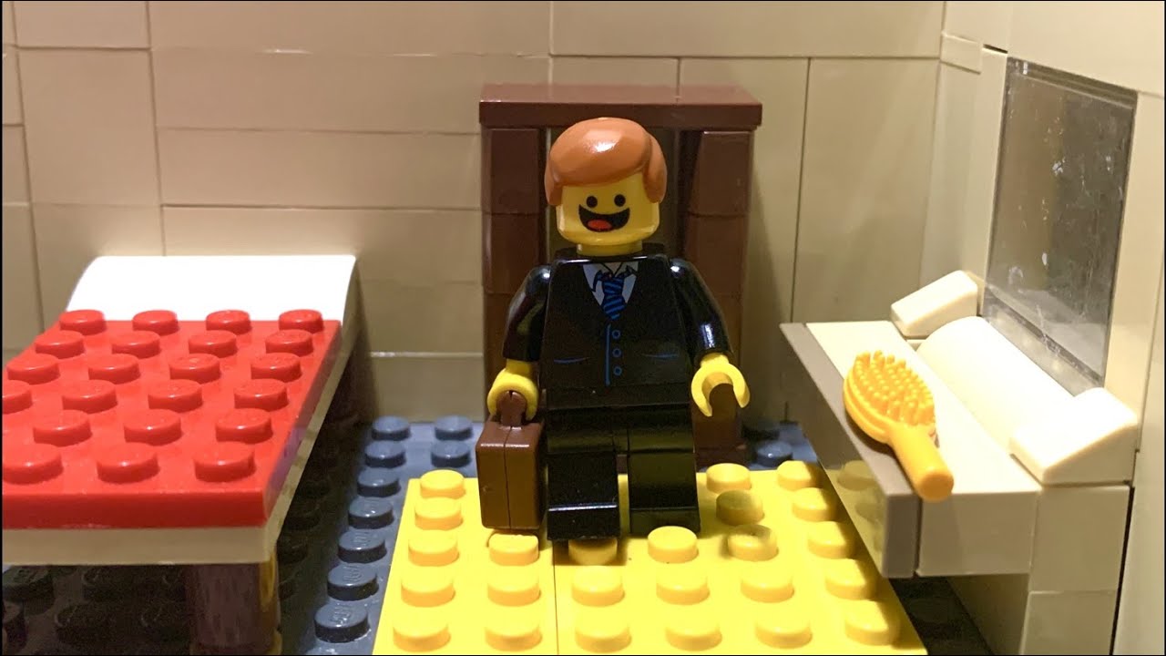 Lego man goes to work - YouTube