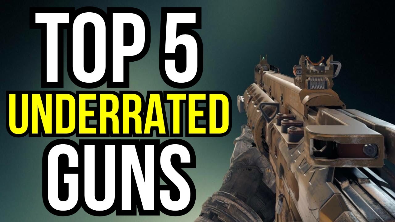 TOP 5 UNDERRATED GUNS! (COD ZOMBIES) - YouTube