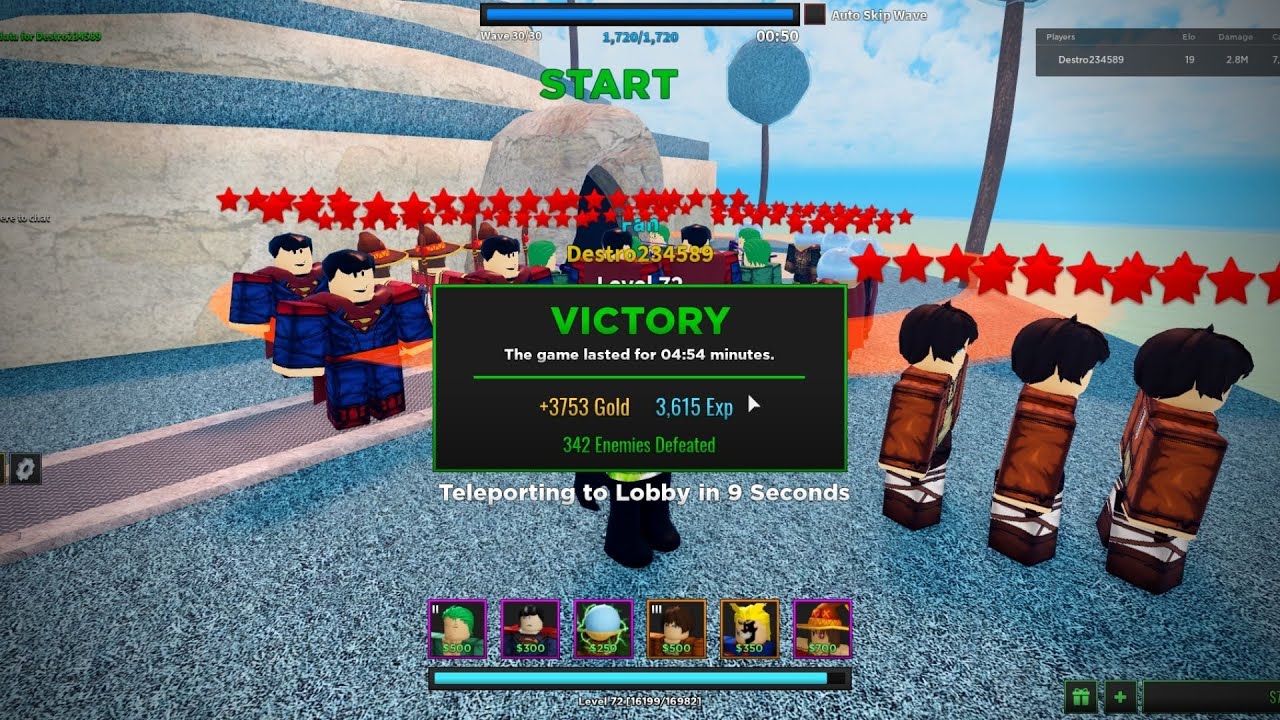 How to beat Planet Namek map solo in Ultimate Tower Defense Simulator ...