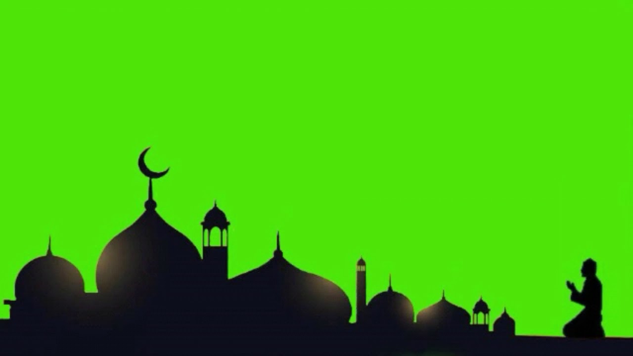 Green screen Masjid keren - YouTube