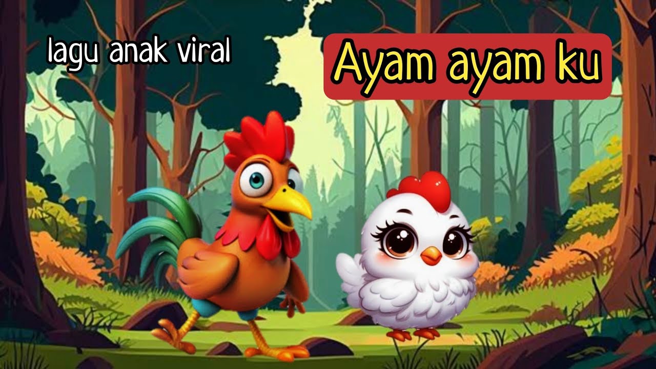 ayam ayam ku | lagu anak viral | lagu anak indonesia - YouTube