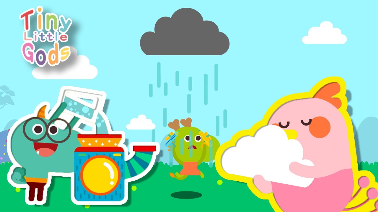 ☁️What Power Do Clouds Have? | Tiny Little Gods | Kidscartoon | PictureBook | Education | WeiLan ...