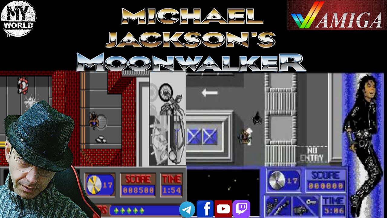MICHAEL JACKSON'S MOONWALKER (Amiga - GIOCO COMPLETO - Longplay) - U.S. Gold - YouTube