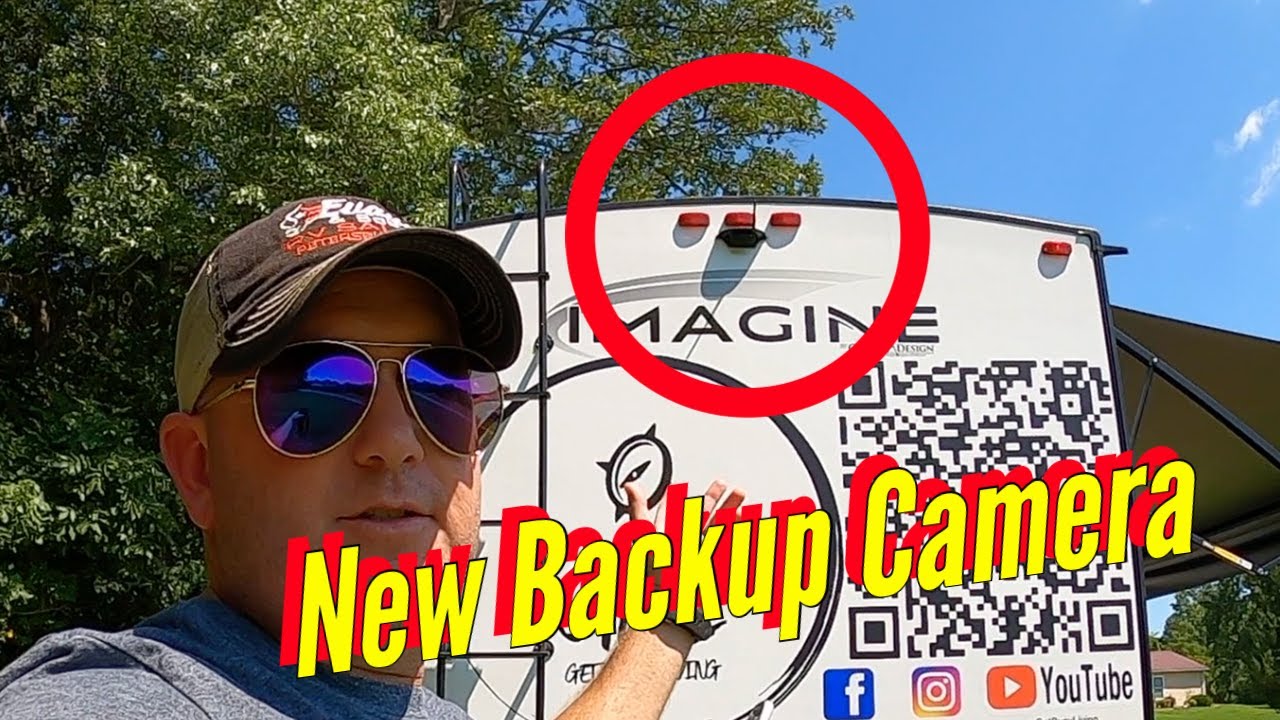 RV Life: New Backup Camera Install on our Grand Design Imagine - YouTube