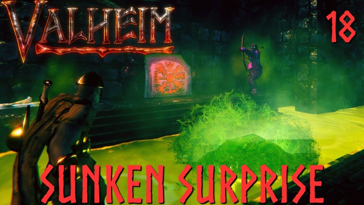 Valheim Multiplayer Gameplay - The Sunken Crypts Are Brutal! - Episode ...