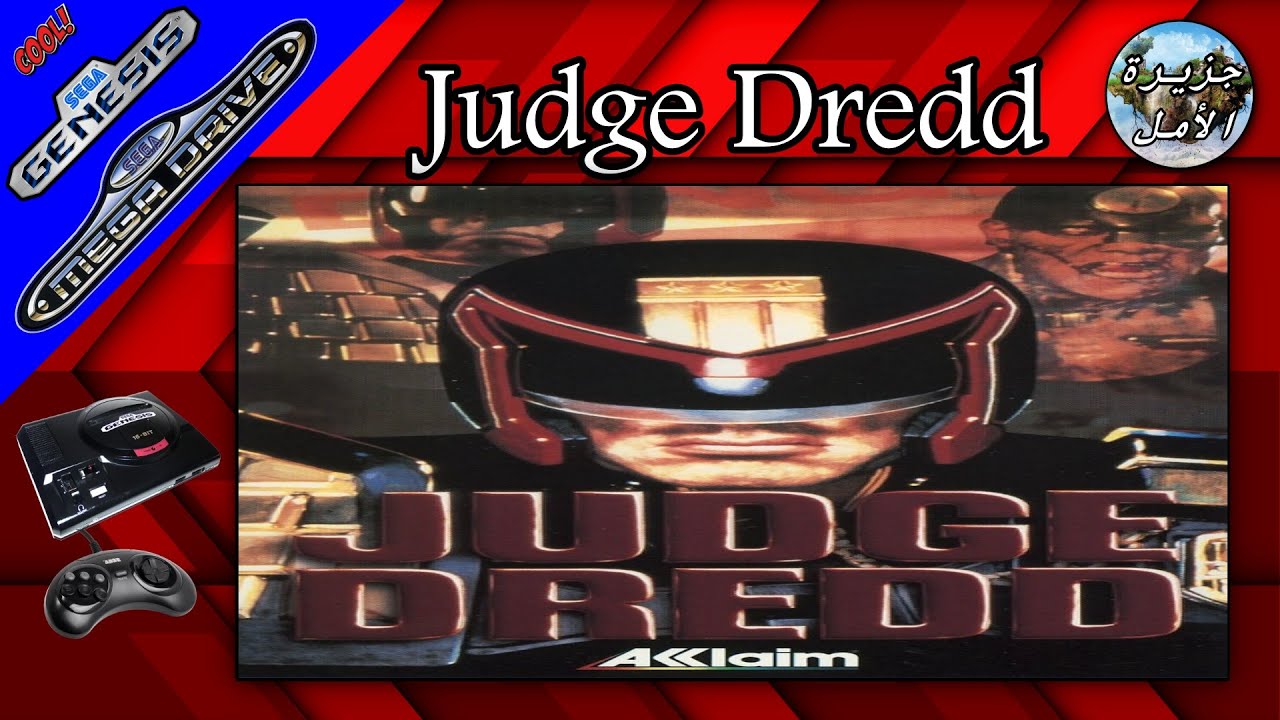 مغامرة القاضي دريد || Judge Dredd ( Sega Genesis/Mega Drive ) - YouTube