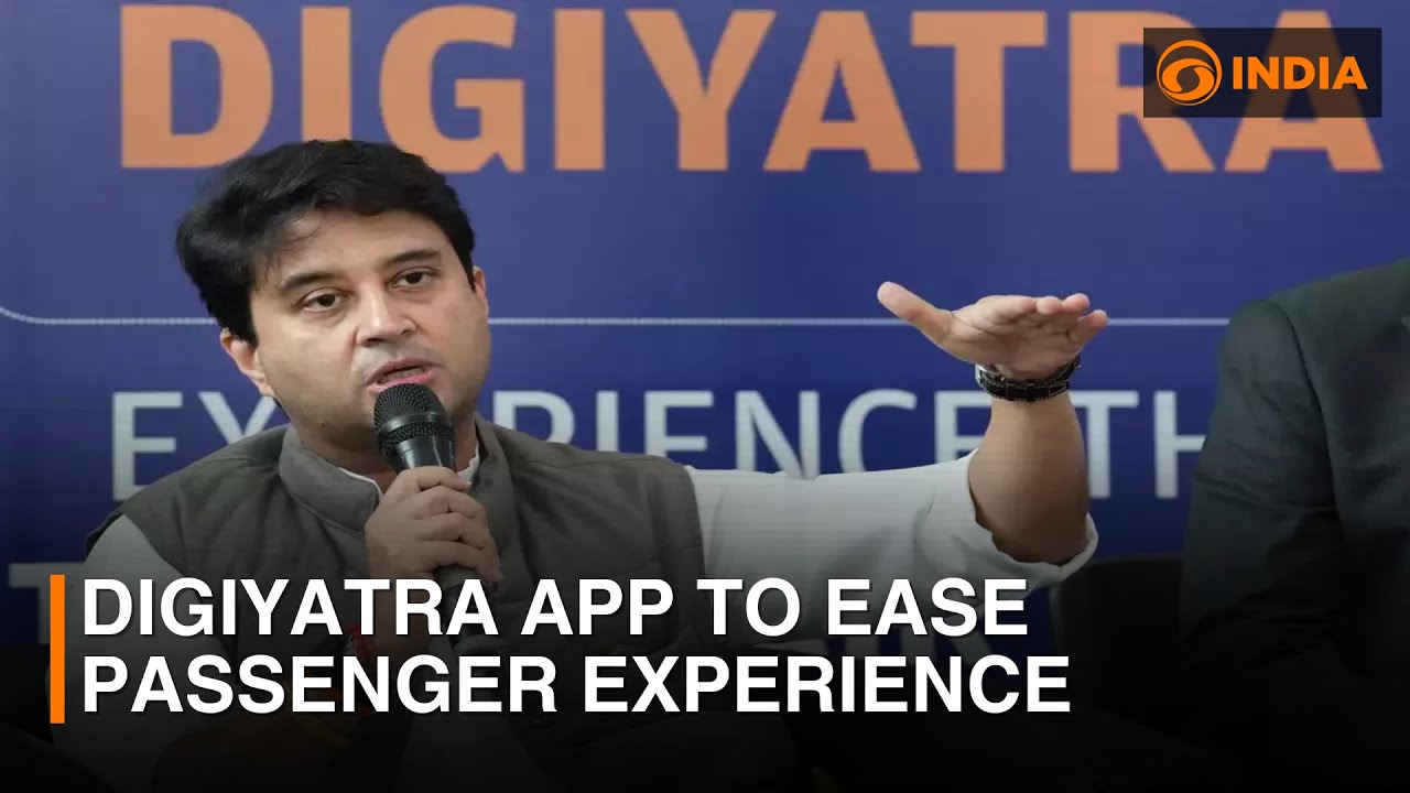 DigiYatra app to ease passenger experience | DD India - YouTube