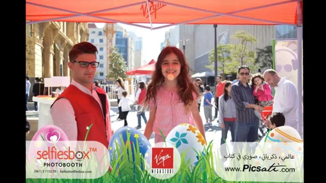 SefliesBox Photobooth - Easter Fun with Virgin Megastore Lebanon at ...