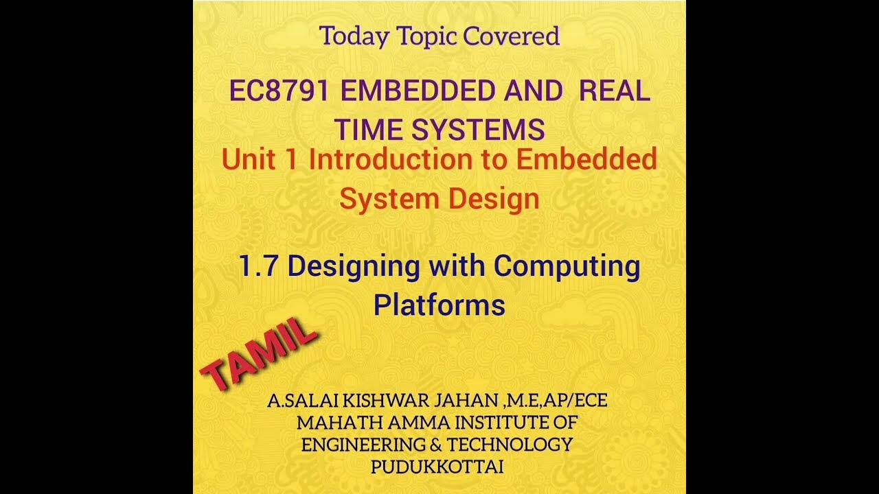 #EC8791 1.7 Designing With Computing Platforms - YouTube