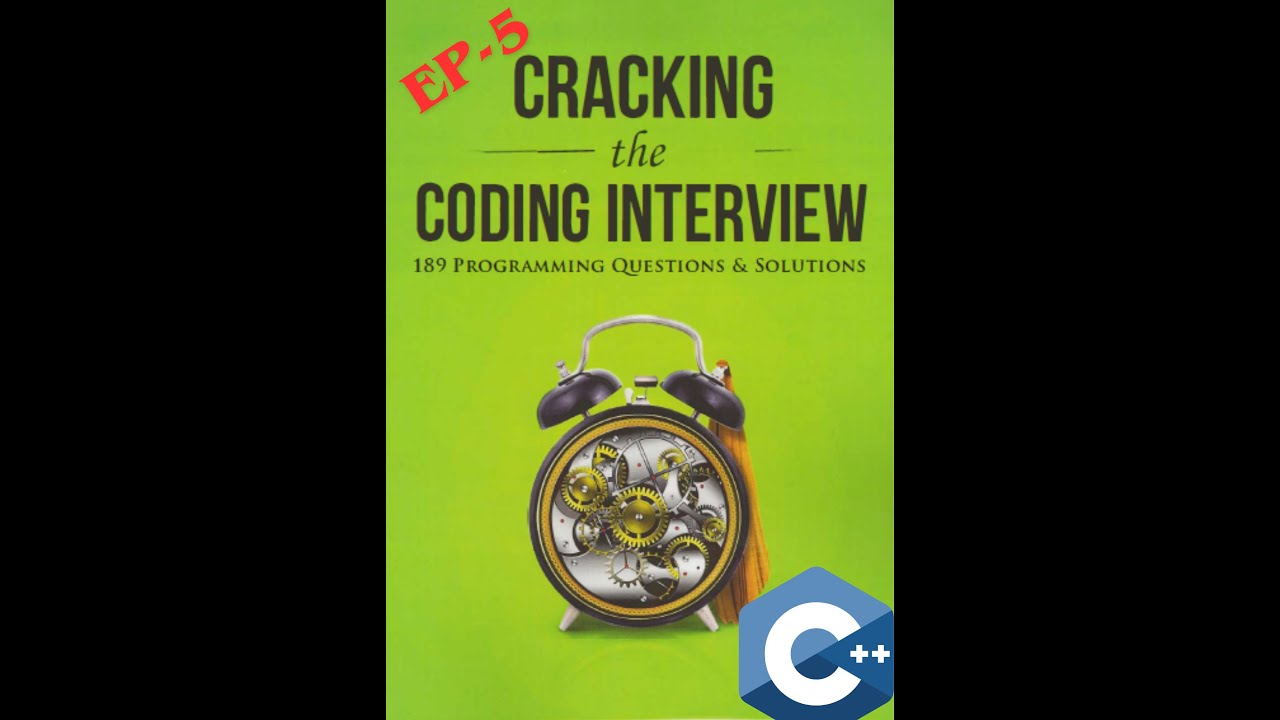 CTCI #5: One Edit Away Strings - C++ Coding Interview Solution - YouTube