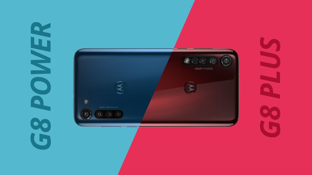 Moto G8 Power vs Moto G8 Plus [Comparativo] - YouTube