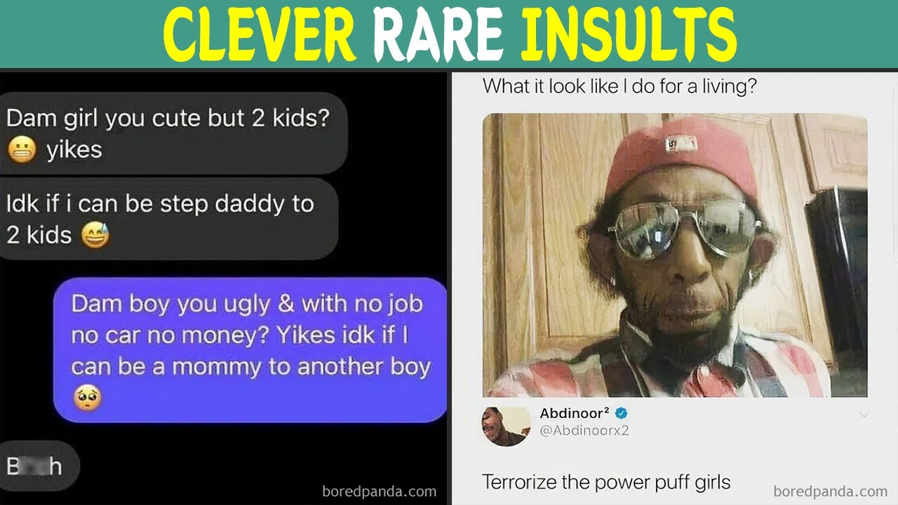 These 50 Epic Comebacks Are So Brutal, You’ll Feel the Burn! - YouTube