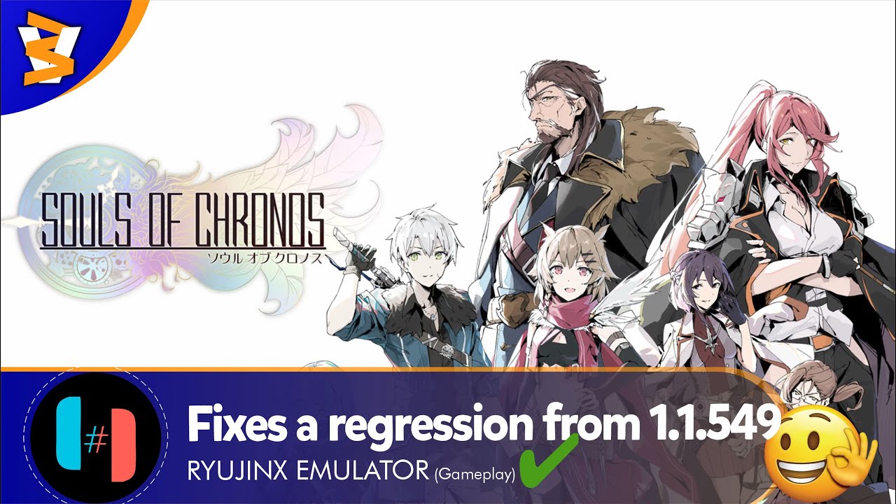 RYUJINX 1.1.600 - Souls of Chronos (Playable/Vulkan) - YouTube