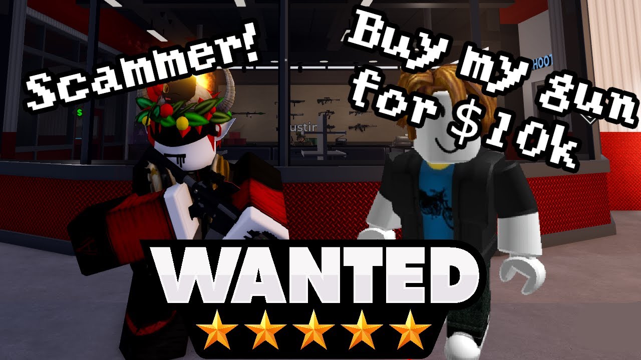 Dont fall for Scams! / Roblox Wanted - YouTube