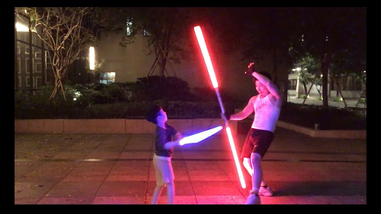 The daily life of a Sith warrior training a young Jedi - YouTube