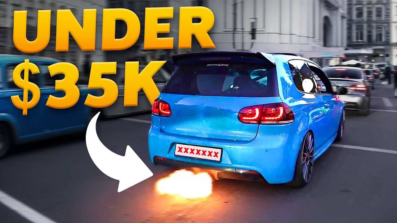 5 Cars with EXTREME LOUD EXHAUST UNDER $35,000! - YouTube