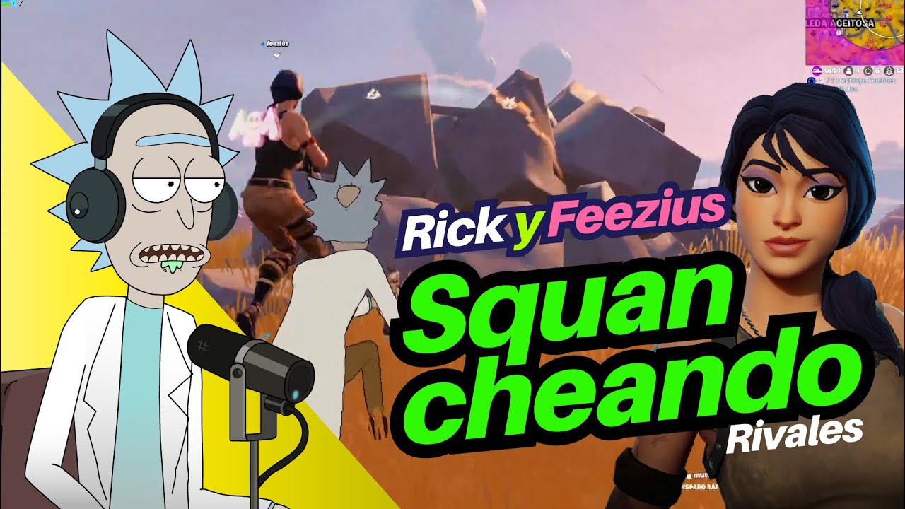 Feezius invita a Rick y Morty a echar unas partidita en FORTNITE - YouTube