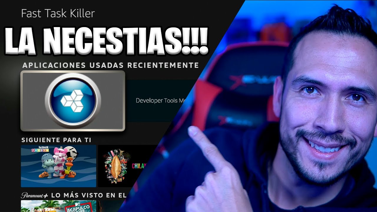 Super App!!, Cierra TODOS los procesos con un CLICK! en tu Amazon Fire Tv o Android Tv! -Task ...