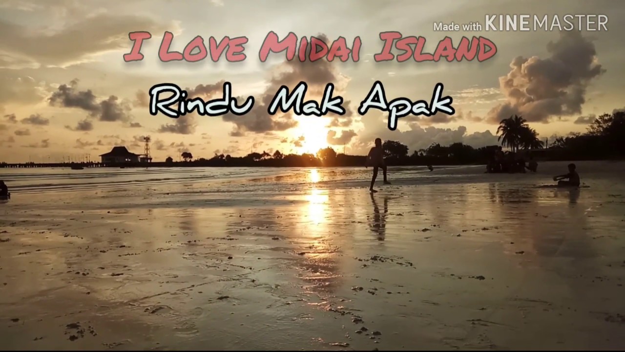 PULAU MIDAI PANTAI TANJUNG SELAMAT#WISATA NATUNA KEPRI - YouTube