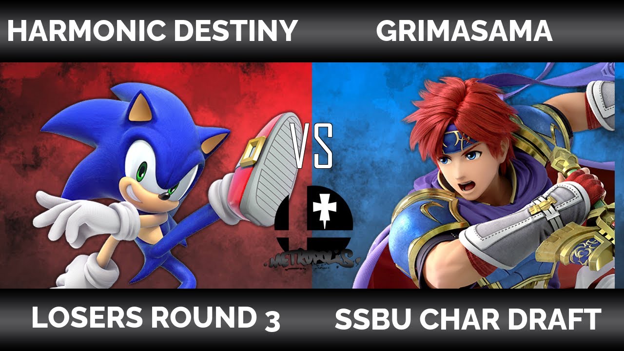 MetroSmash #12: Ultimate Character Draft – Losers R3 — Harmonic Destiny (Sonic) vs GrimaSama ...