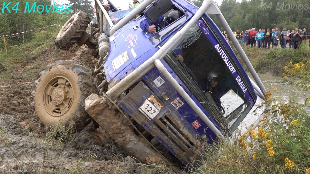 4x4 Off road Truck trial from lite to heavy truck vehicles in action ...