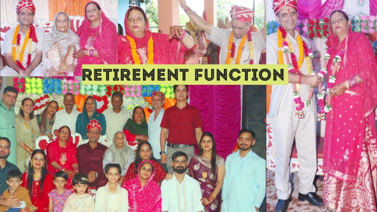 Retirement function in Himachal Pradesh baldwara barin l Himachali ...