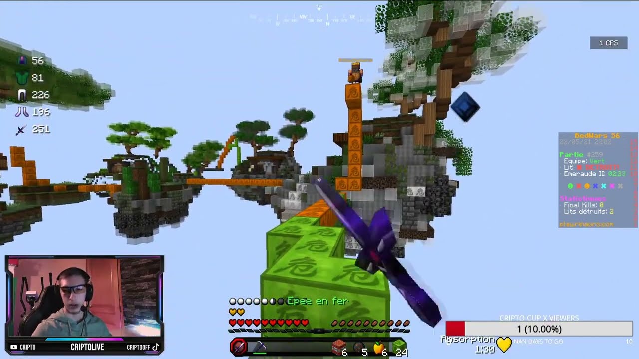 les bdf qui sauvent cripto #bedwars #minecraft #bdf - YouTube