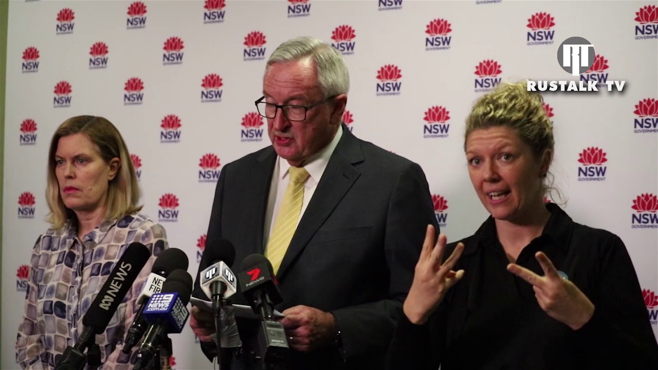 NSW Health press conference - YouTube