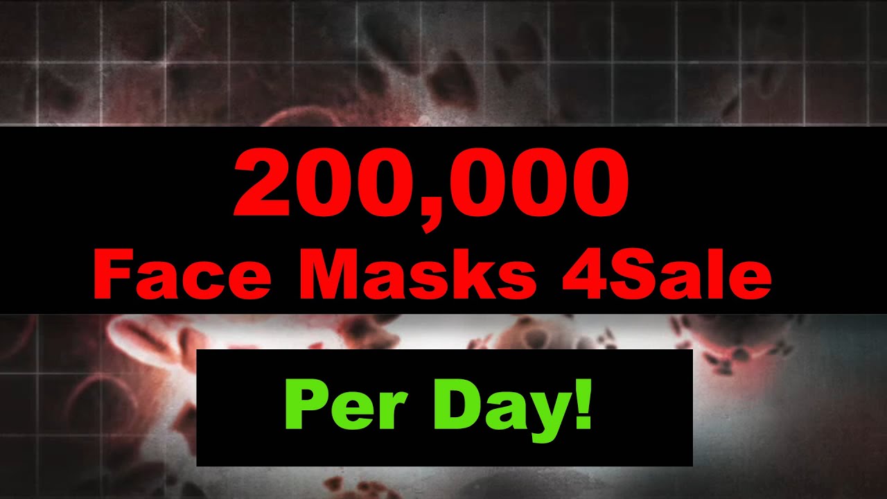 COVID-19 Masks by the hundreds of thousands - YouTube