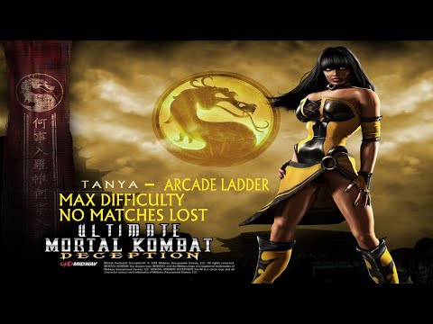 Ultimate Mortal Kombat 6: Deception - Tanya Arcade Ladder (Max, No Matches Lost)