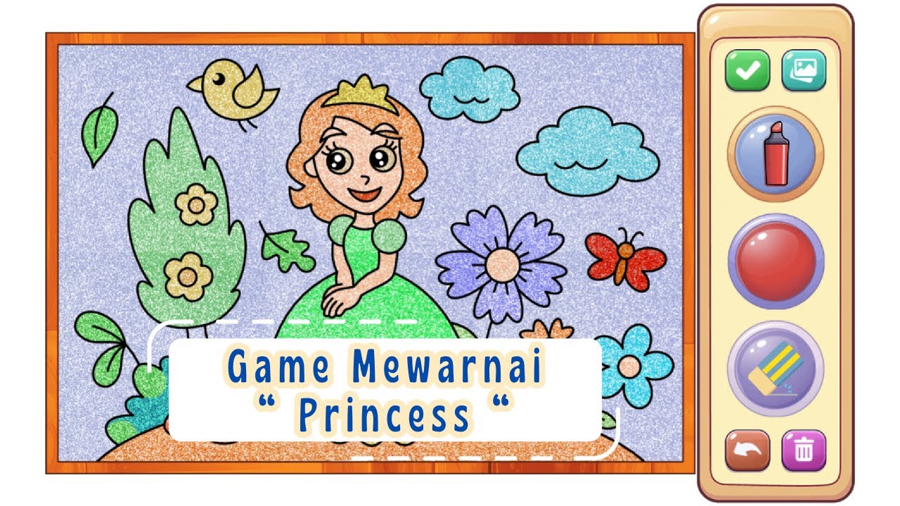 GAMES MEWARNAI ANAK - ANAK // COLORING FOR CHILDREN // MEWARNAI GAMBAR ...